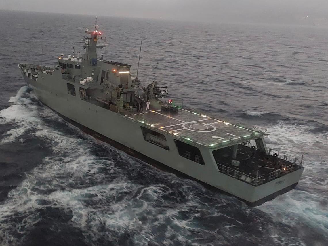 Marinha coordena resgate médico de tripulante chinês a sul da ilha de S. Miguel